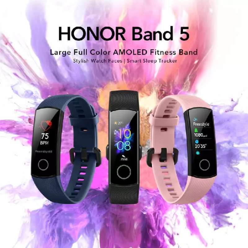 Jual Huawei Honor Band 5 Smartband AMOLED Smartwatch di Seller ...