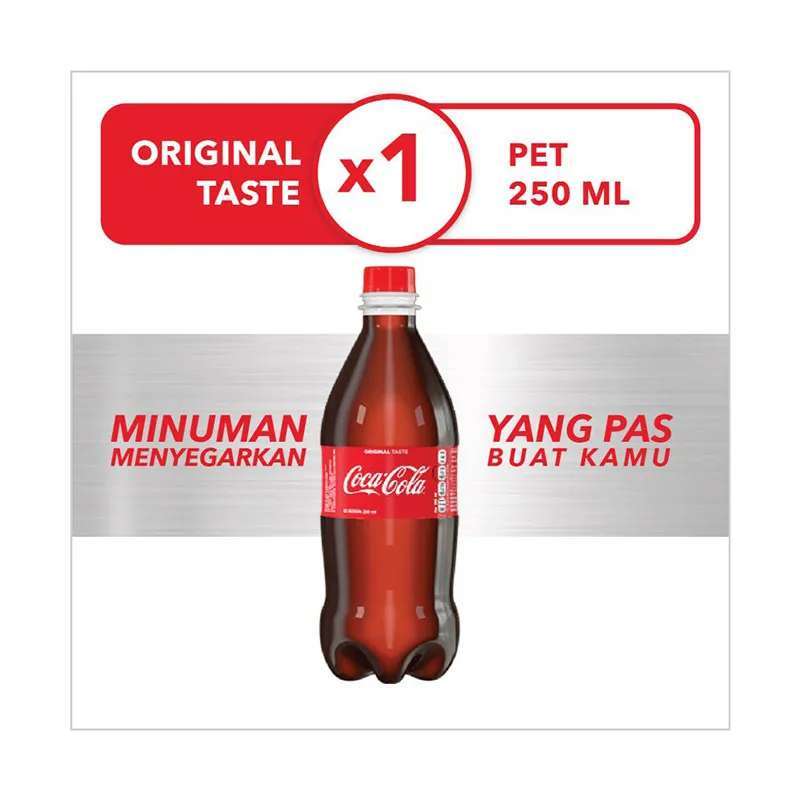 Jual Coca Cola Minuman Bersoda [250 mL- Pet] di Seller AGA Mart ...