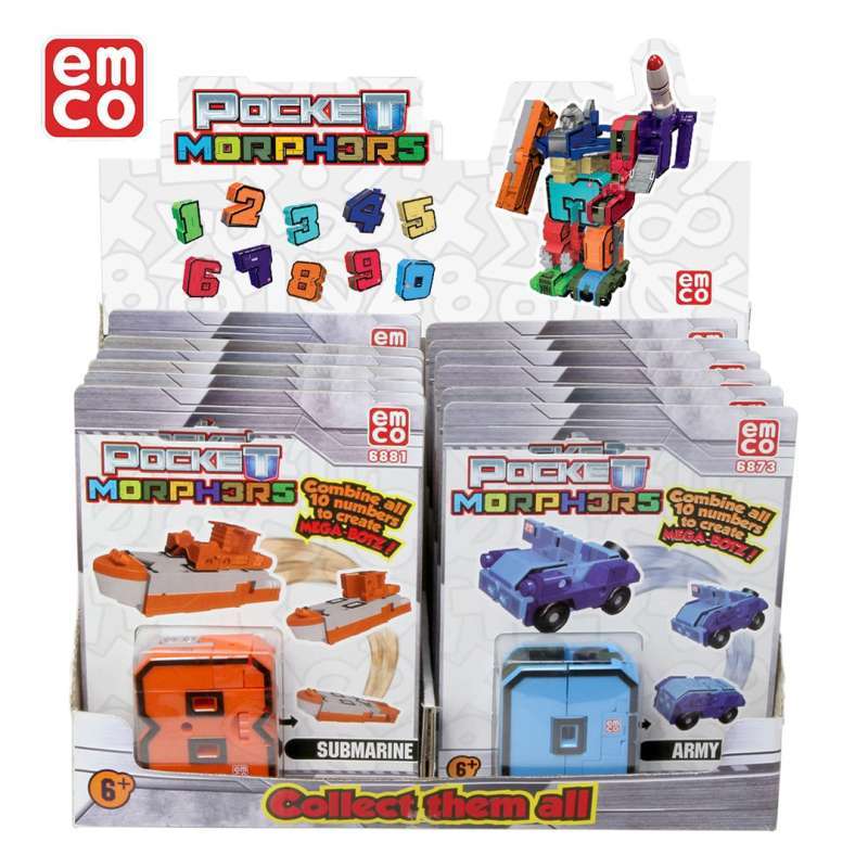 Jual Emco Pocket Morphers Fullset Isi 10 Pcs Di Seller Fia Toys ...