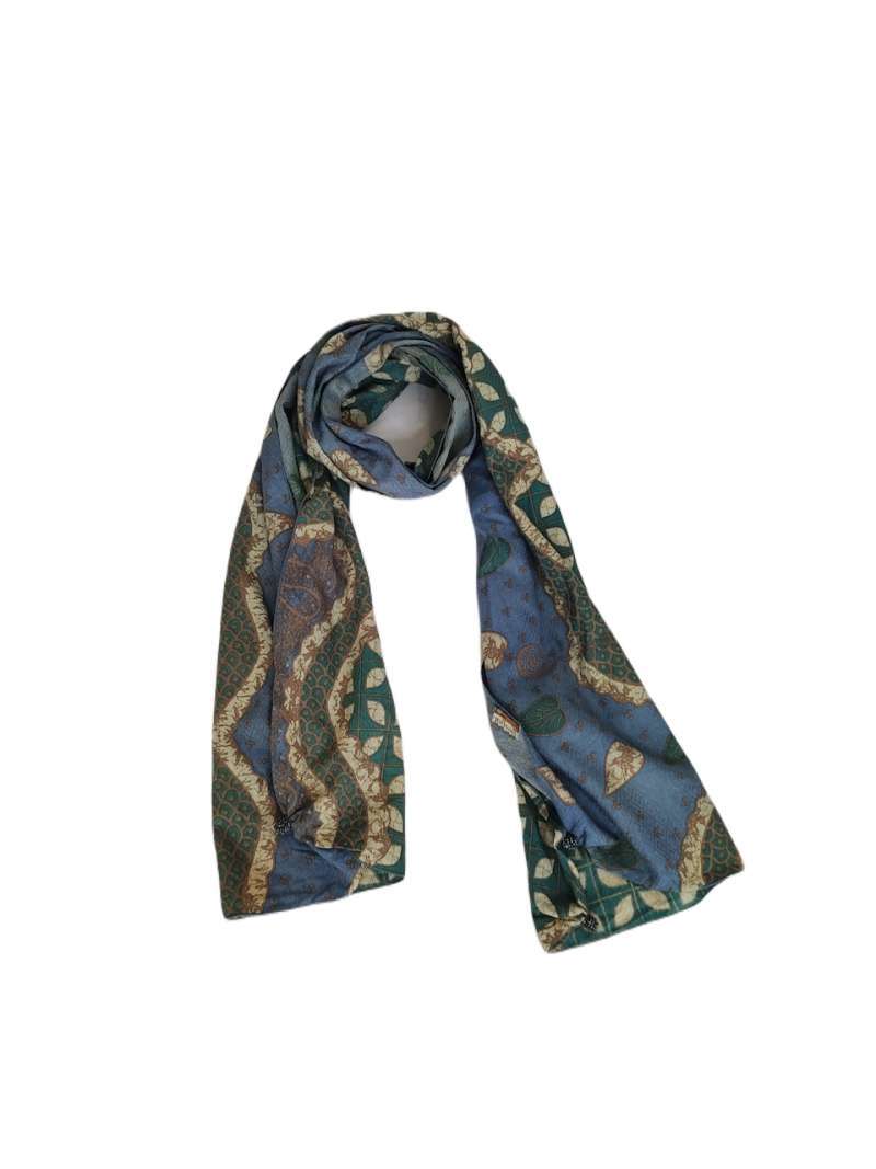 Jual Selendang Batik Pasmina Persegi Panjang Scarf Leher Katun Gesyal ...