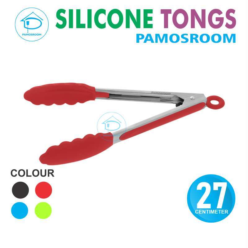 Promo Pamosroom Penjepit Capitan Kue Makanan Gorengan Silikon 27cm Food ...