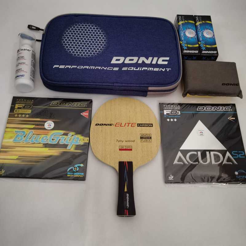 Promo Bat Tenis Meja Donic Elite Offensive Lengkap karet & asesories Set Diskon 4% di Seller ...