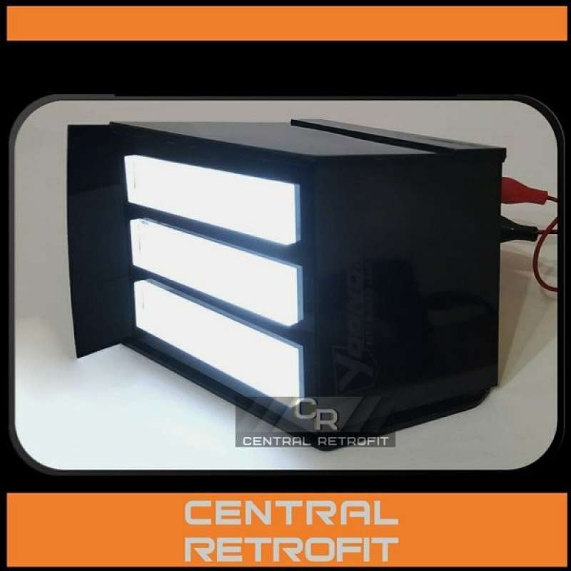 Promo Slim Frame Tiga Garis Lazy Custom 3D DRL Innova Reborn Tipe G ...