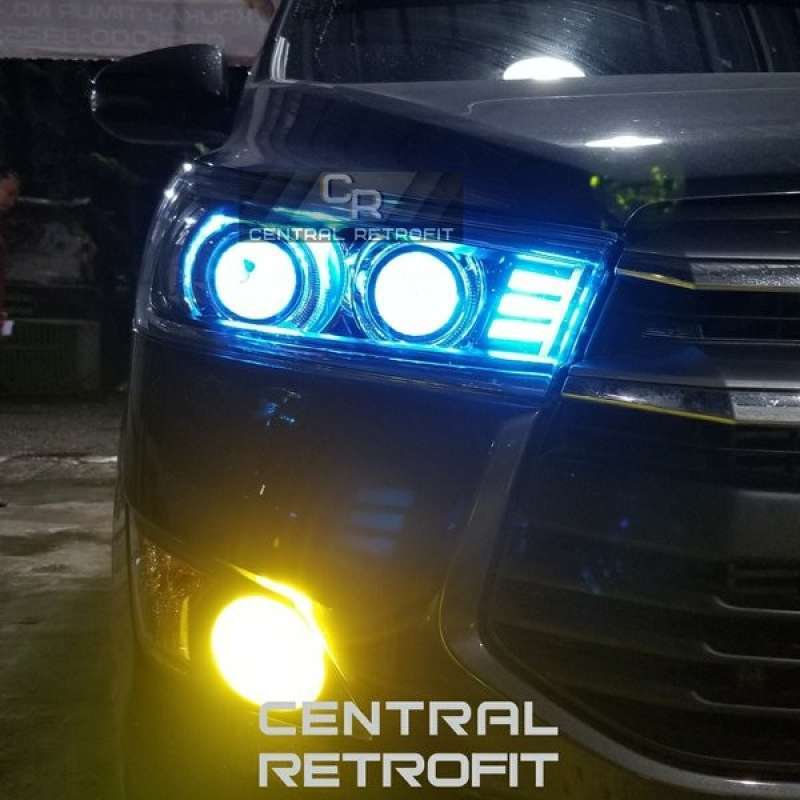 Promo Slim Frame Tiga Garis Lazy Custom 3D DRL Innova Reborn Tipe G ...