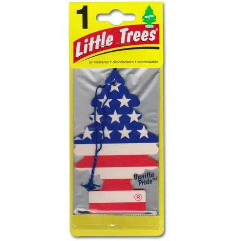 Jual Little Trees Parfum Gantung Bendera Usa - Vanilla Pride di Seller ...