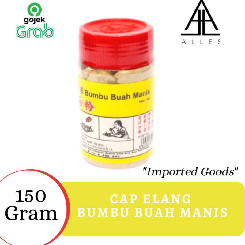 Promo Bumbu Buah Manis Cap Elang/ Perasa Buah /Garam Perasa 150 gram ...