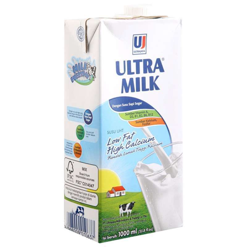 Jual Ultra UHT Low Fat 1000 Ml di Seller Hypermart Daan Mogot Official ...