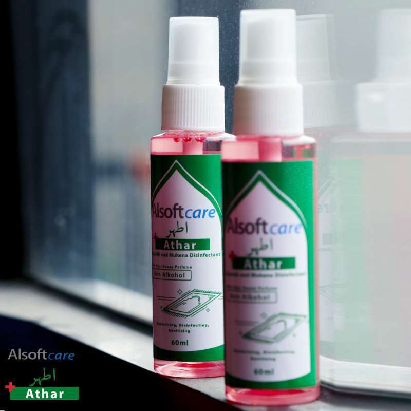 Promo Alsoftcare Disinfectant Spray Sajadah dan Mukena Athar - 60ml 1 ...