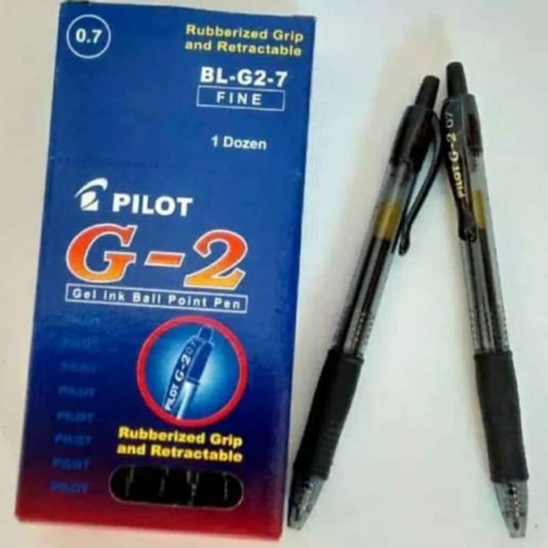 Jual Pulpen - Gel Pen Pilot G2 0.7 Mm - Ballpoint Gel Pilot G2 0.7 Di ...