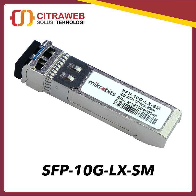 Jual Mikrobits Sfp+ Transceiver Sfp-10g-lx-sm Di Seller Citraweb ...
