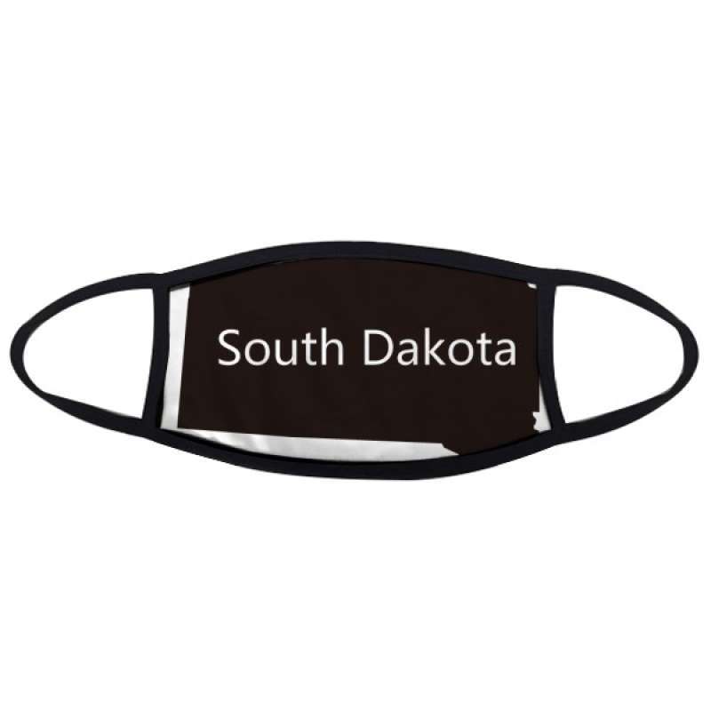 Jual South Dakota USA Map Outline Head Bukti dingin dan topeng bukti ...