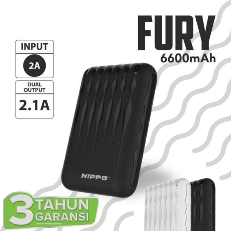 Jual New Hippo Power Bank Fury 6600Mah Powerbank Hippo Trend di Seller ...