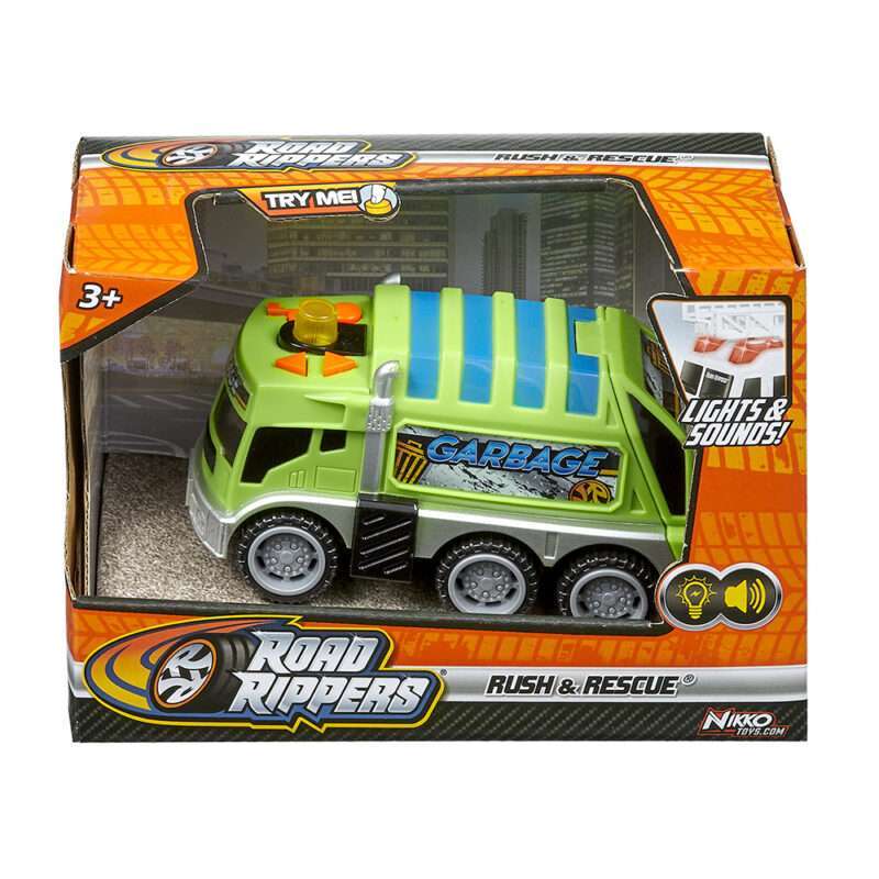Jual NIKKO Road Rippers Rush & Rescue 5 (Garbage Truck) NK20130 di ...