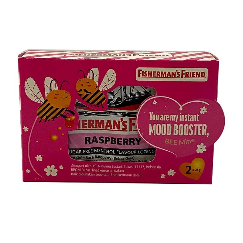 Jual Fisherman's Friend Sugar Free Raspberry Permen [25 g x 2 Pcs] di ...