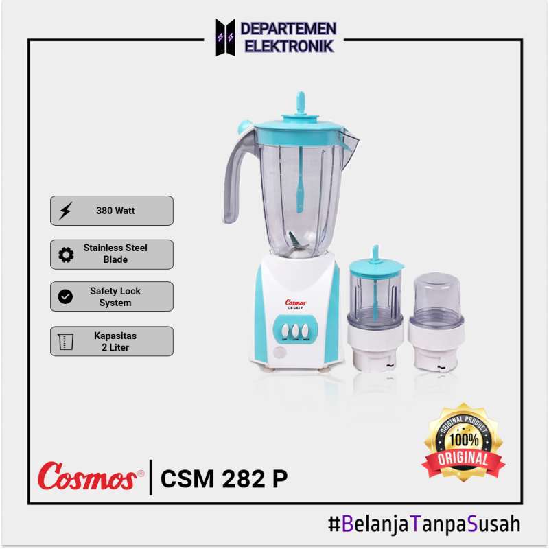 Jual Blender Cosmos Cb-282p / Blender Plastik Cosmos Cb282p 2 Liter Di ...