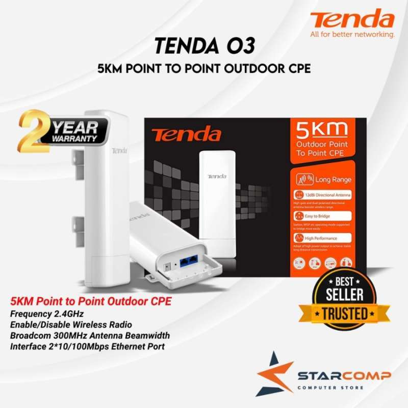 Jual Tenda O3 Point To Point Cpe 5km Outdoor di Seller Starcomp Jogja ...