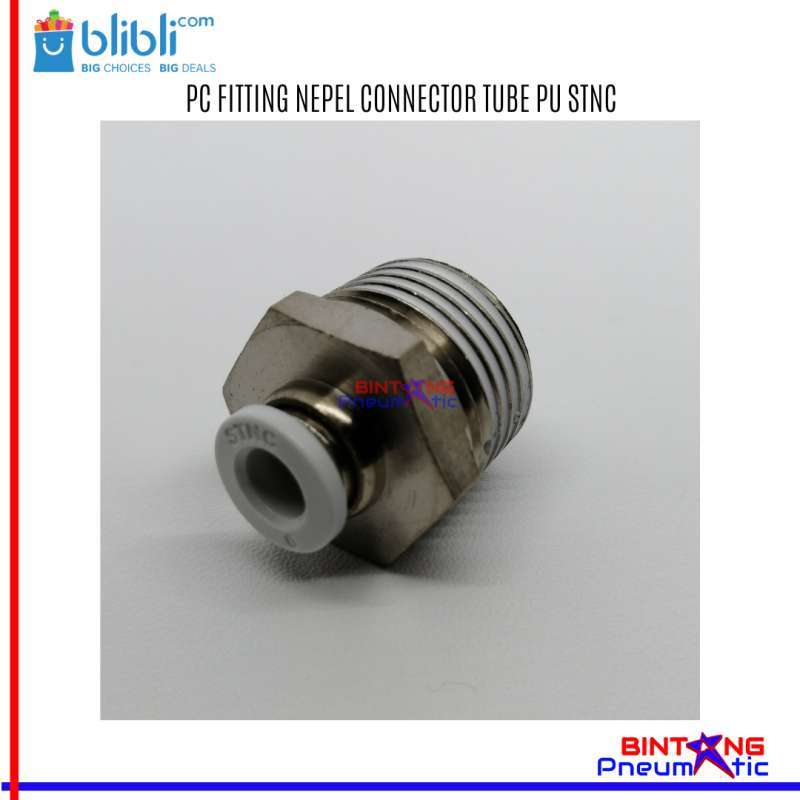 Jual Pc 6x1/4 Pneumatic Air Fitting Stnc Di Seller Bintang Pneumatic ...