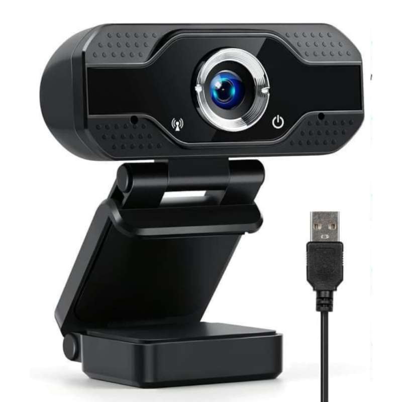 Jual WEBCAM KRX USB CAMERA FULL HD 1080P 2MP WFH SFH ZOOM SKYPE MEETING ...