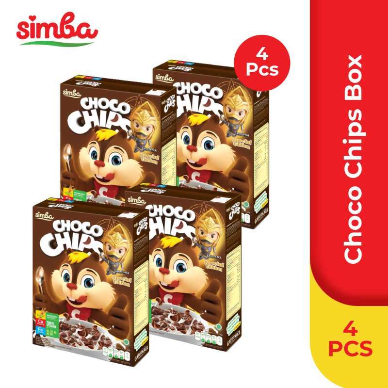 Promo SIMBA - 4 Choco Chips Box 170 gr Super Hemat Diskon 21% di Seller ...