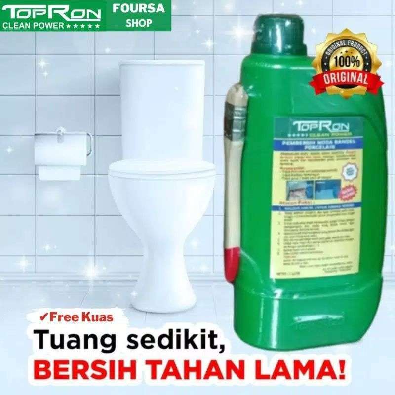 Promo Pembersih Kamar Mandi Topron 1 Liter Diskon 10% di Seller MSL ...