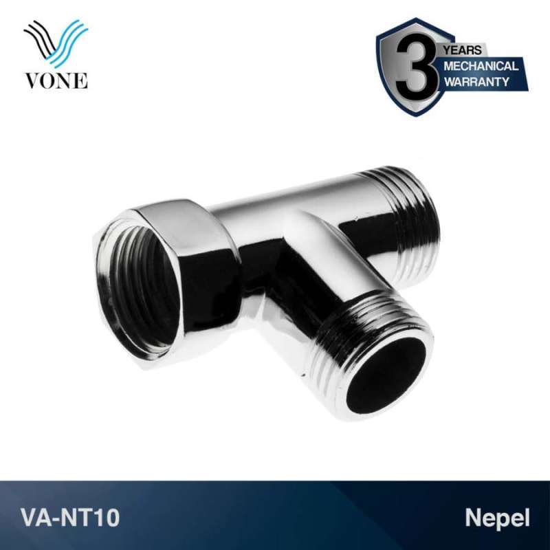 Promo VONE VA-NT10 Nepel T Tee 1/2 M x 1/2 M x 1/2 F Sok Sambungan ...