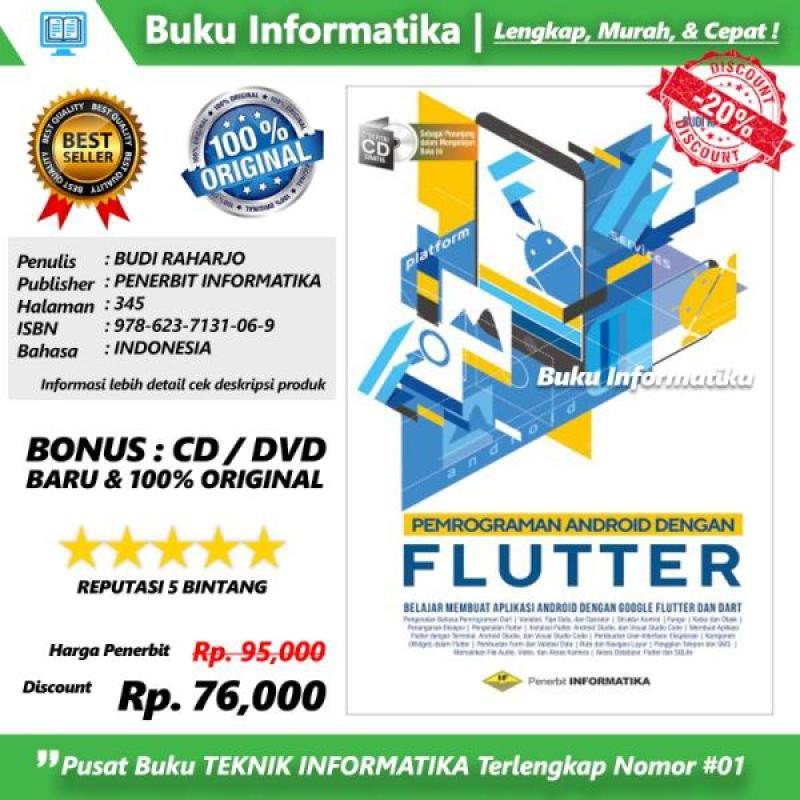 Jual Buku Pemrograman Android Dengan Flutter Bonus Cd Di Seller Buku Informatika Burangrang