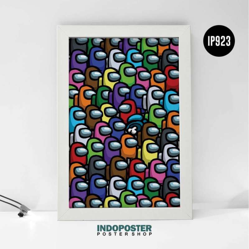 Jual Poster Among Us The Crew Colors Game INDOPOSTER A4 30X20cm di ...