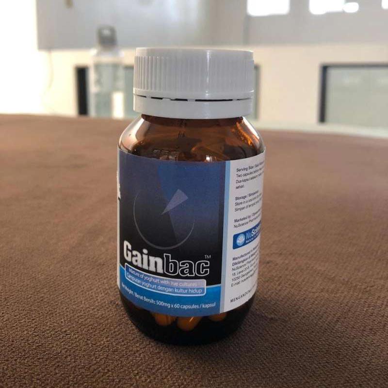 Jual Gainbac 500 Mg 60 Capsules Di Seller Supplemen Kesehatan - Sei ...