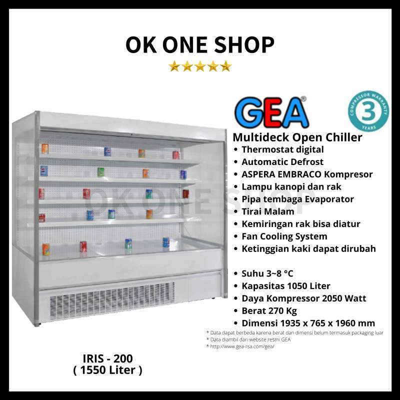 Jual Multideck Open Chiller Original, Murah & Diskon Juni 2024 | Blibli