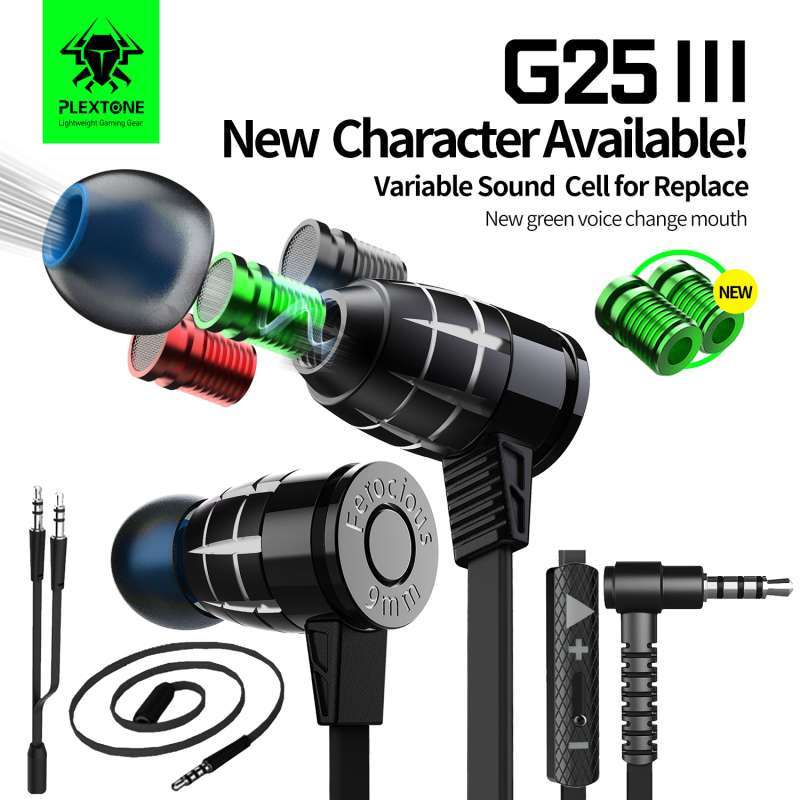 Jual PLEXTONE G25 Mark III Headset Gaming Mobile Legend Game Earphone ...