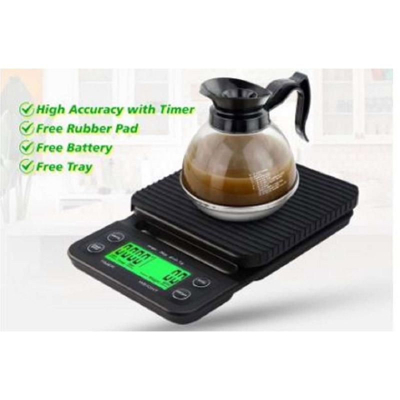 Jual Drip scale / timbangan kopi digital / coffee drip scale V60 with ...
