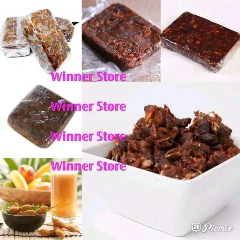 Jual 1000 gram tanpa biji java tamarind tamarindus indica asam asem ...
