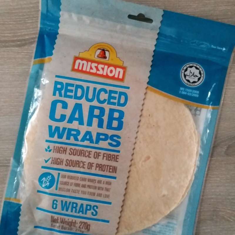 Jual Mission Reduced Carb Wraps Roti Canai Chapatti Di Seller Uncle ...