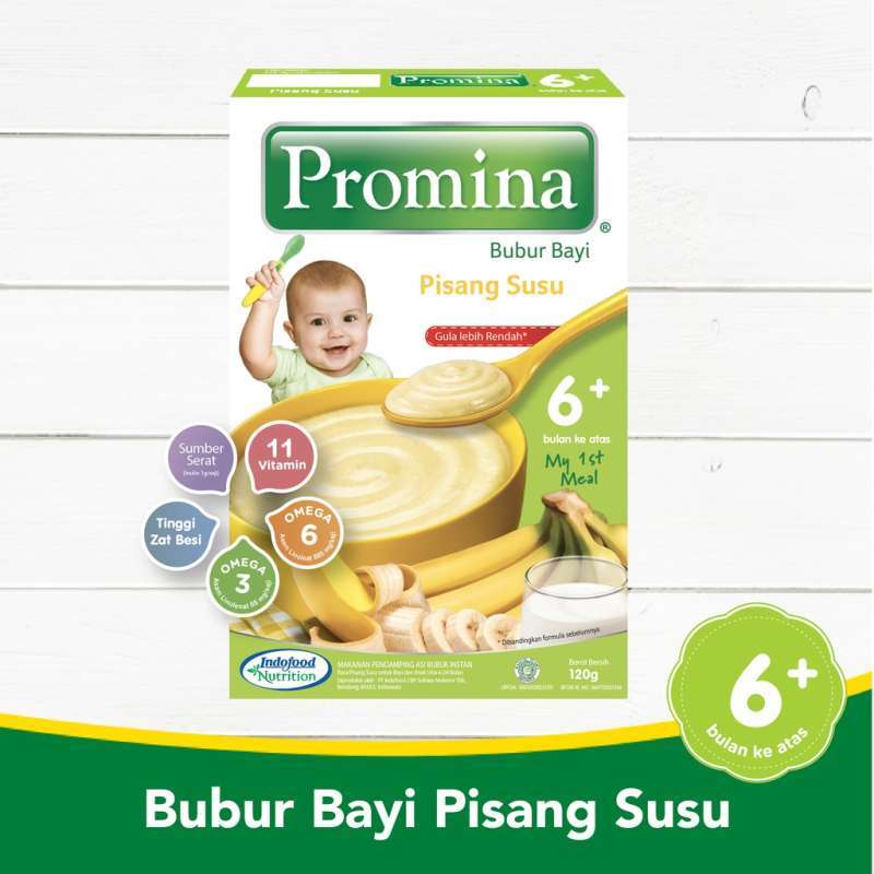 Jual Bubur bayi Promina cocok untuk Mpasi 6+ bulan tinggi protein ...