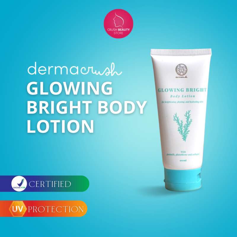 Jual Dermacrush Glowing Bright Body Lotion di Seller Crush Beauty Store ...