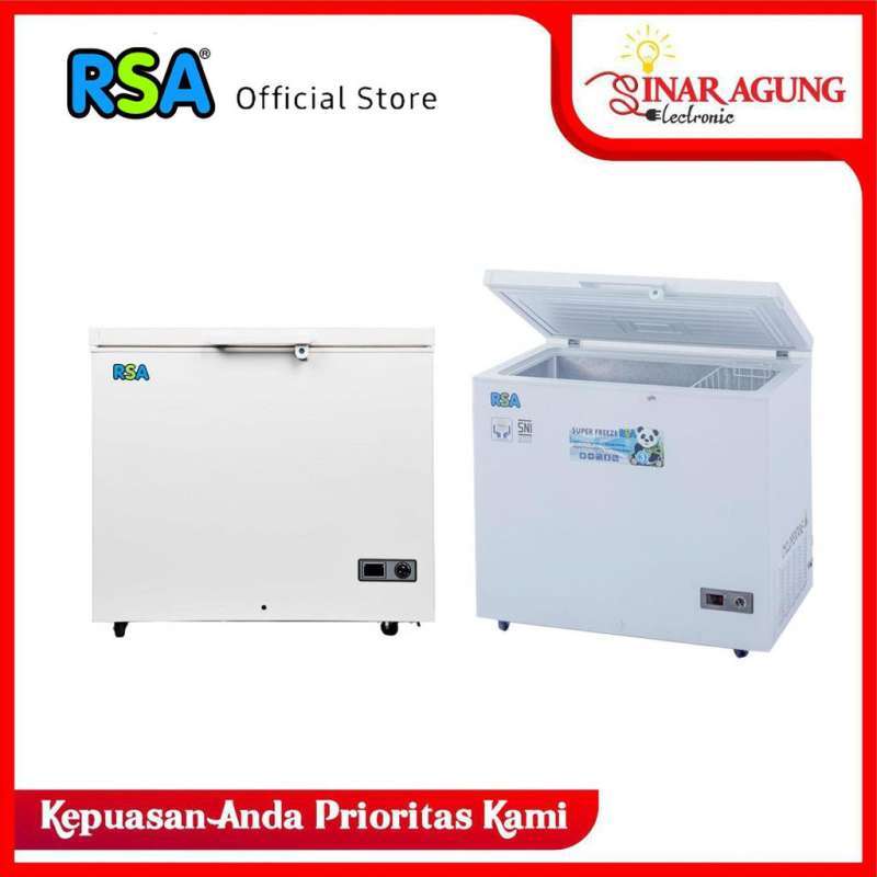 Promo Rsa Chest Freezer Box Cf 310 / Cf310 /cf-310 [310l] - Garansi ...