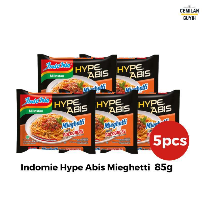 Jual Indomie Hype Abis Mieghetti 5 Pcs Di Seller Cemilan Guyih ...
