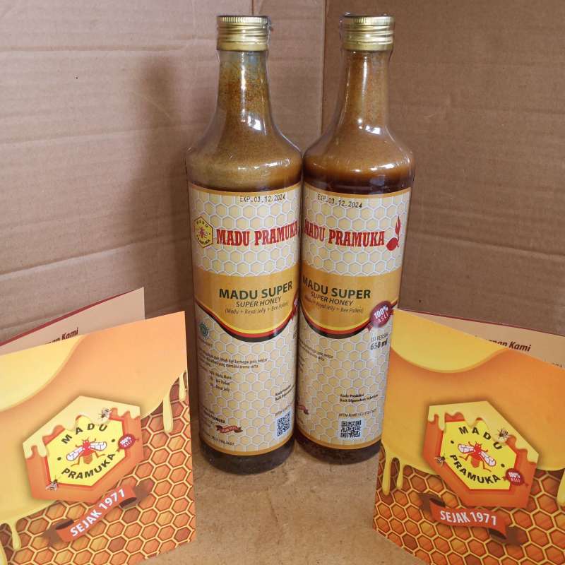 Jual Madu Pramuka - Madu Super (Super Honey) - Net 650 ml (1 Pcs ...