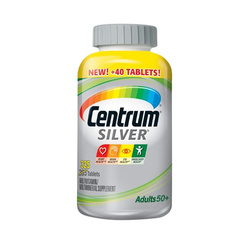 Jual Centrum Silver Adults 50+ [325 Tablets] Di Seller Mega Online ...