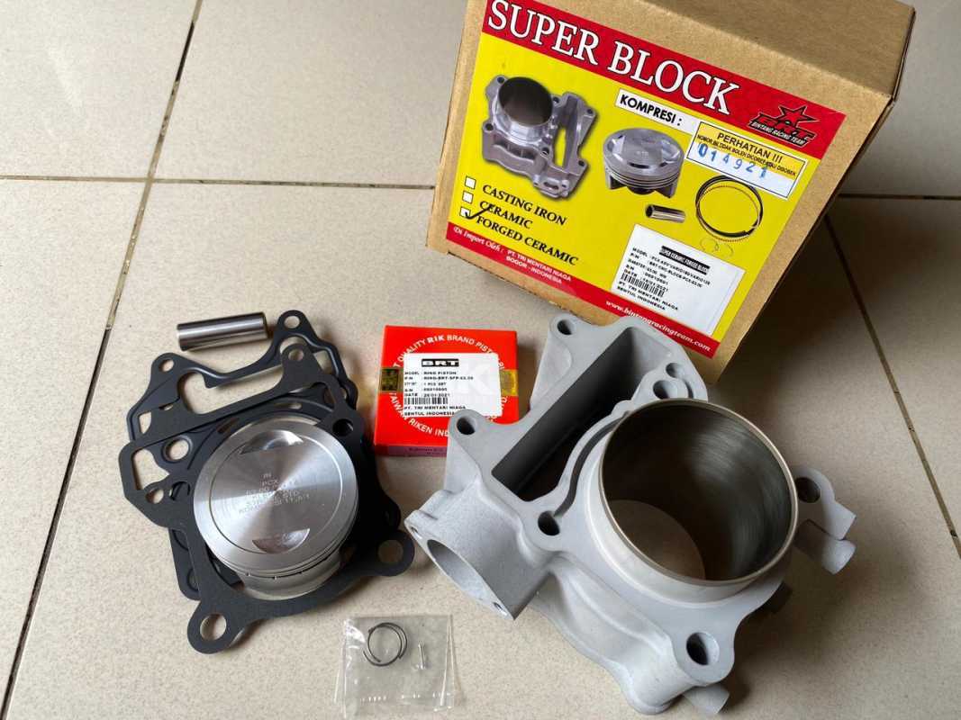 Jual Blok Bore Up BRT 63 mm Pcx Vario 150 Ceramic Gen 2 di Seller XOMOTOSHOP - Meruya Utara ...
