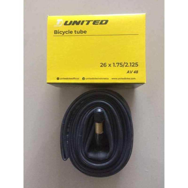 Jual United Ban Dalam 26 X 1.75 - 2.125 AV 48MM Ban Sepeda di Seller Serba Sepeda Official Store ...