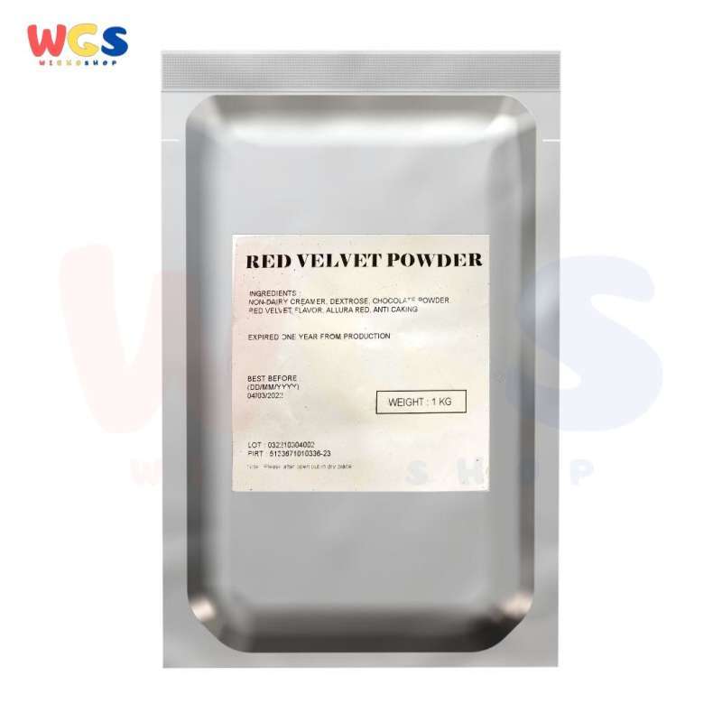 Jual Red Velvet Flavor Drink Mix Powder Boba Bubble Tea 1kg di Seller ...