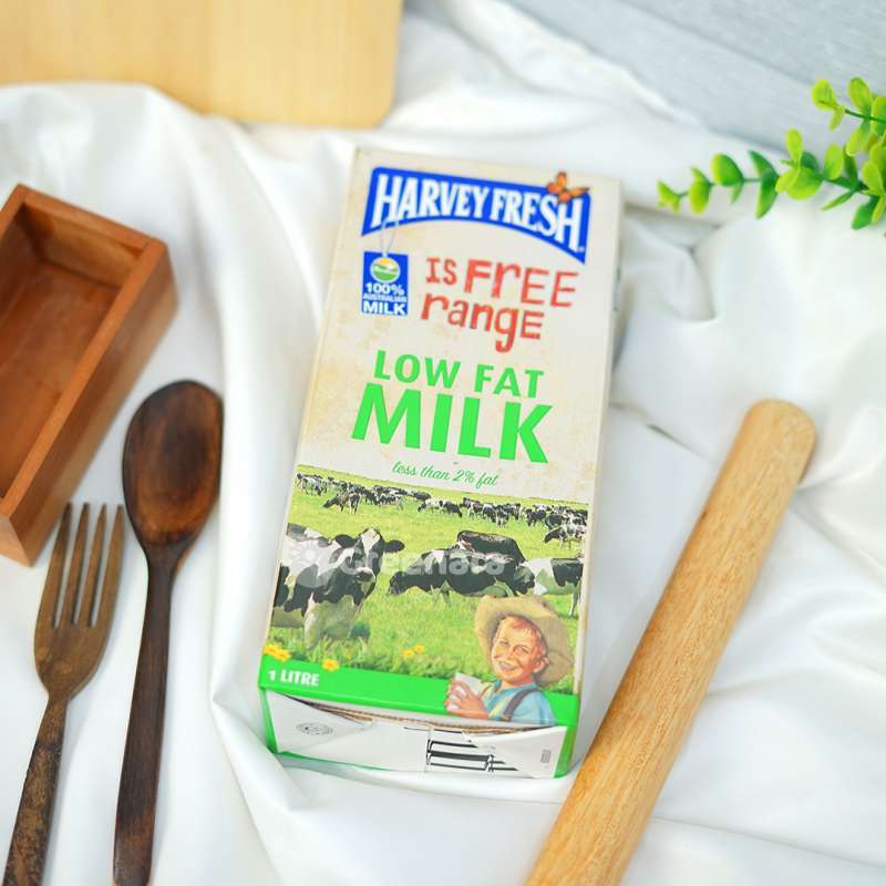 Jual Harvey Fresh Low Fat Milk 1L di Seller GREENARA - Sukapura, Kota ...
