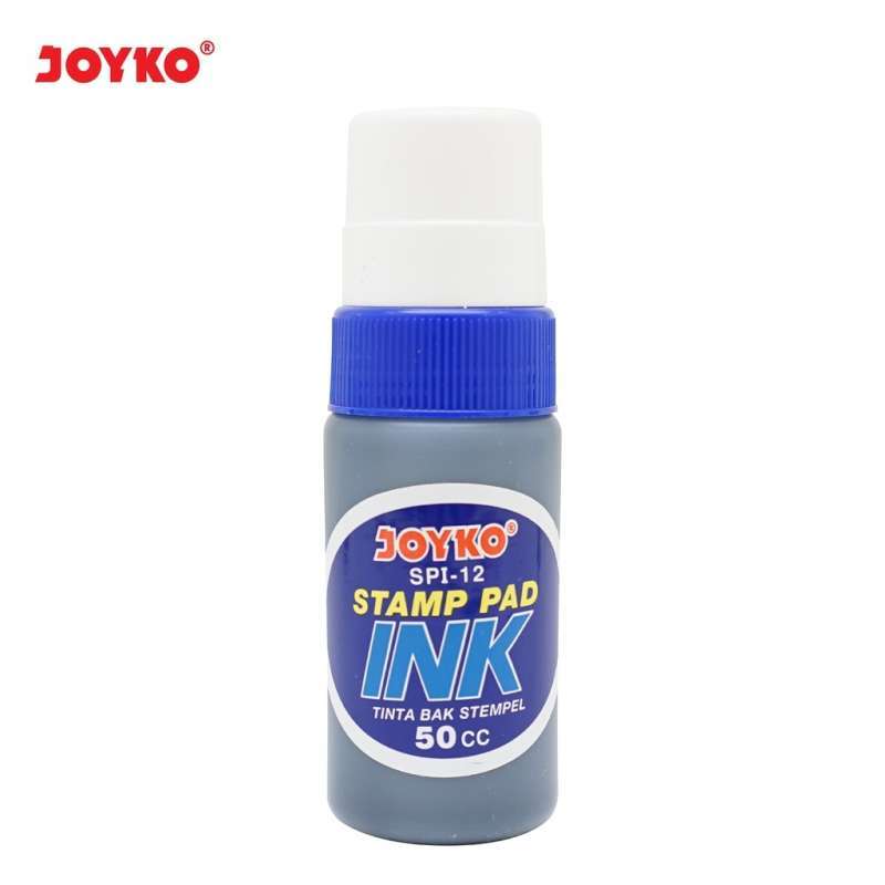 Jual stamp pad ink warna hitam dan biru / SP-13 tinta stempel joyko di ...