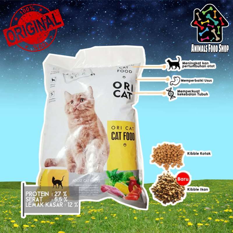 Promo ORICAT Adult Premium Makanan Kucing Ori Cat Premium Non Bolt Maxi ...