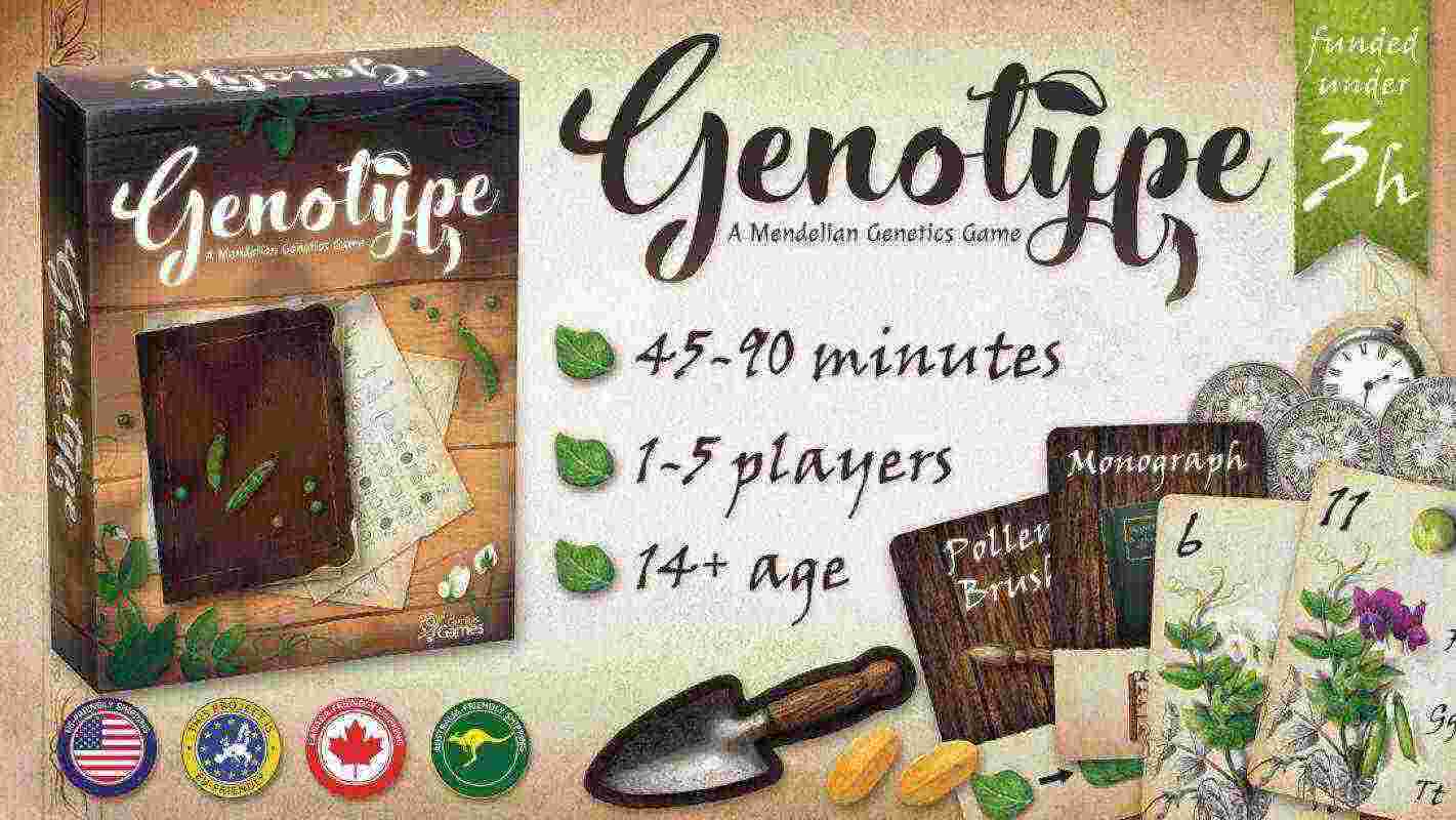 Jual Genotype: A Mendelian Genetics Game Board Game di Seller Monopolis ...