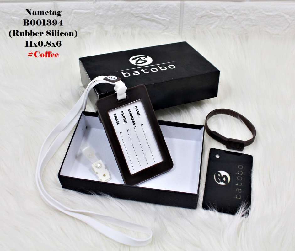 Promo BATOBO Name Tag Holder ID Card/Gantungan ID CARD - Coffee Diskon ...