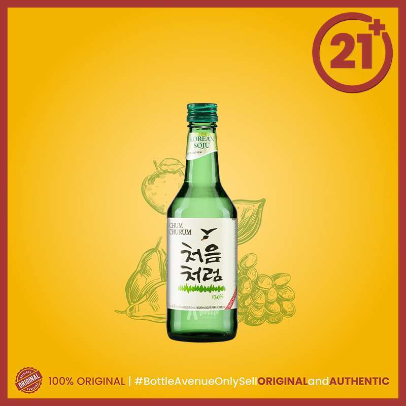 Promo Chum Churum Soju Korea Rasa Original / Rasa Plain 360 Ml Diskon ...