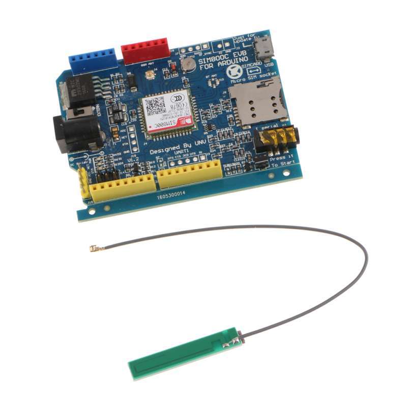 Jual SIM800C GPRS GSM Module MicroSIM Card Development Board Replace ...