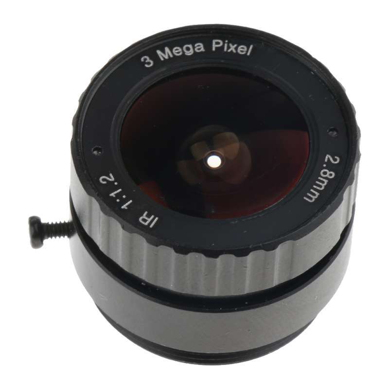 Jual 2.8mm 1/3 3 Megapixel f/1.2 IR Fixed Lens CS Mount for Security IP ...